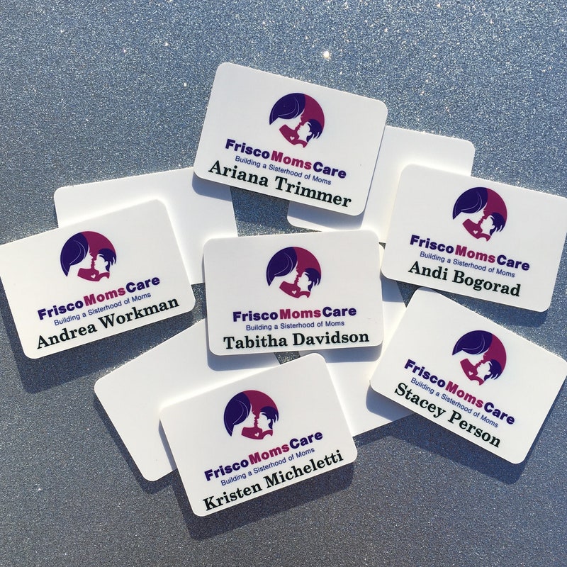 Custom Magnetic Name Tags - Etsy