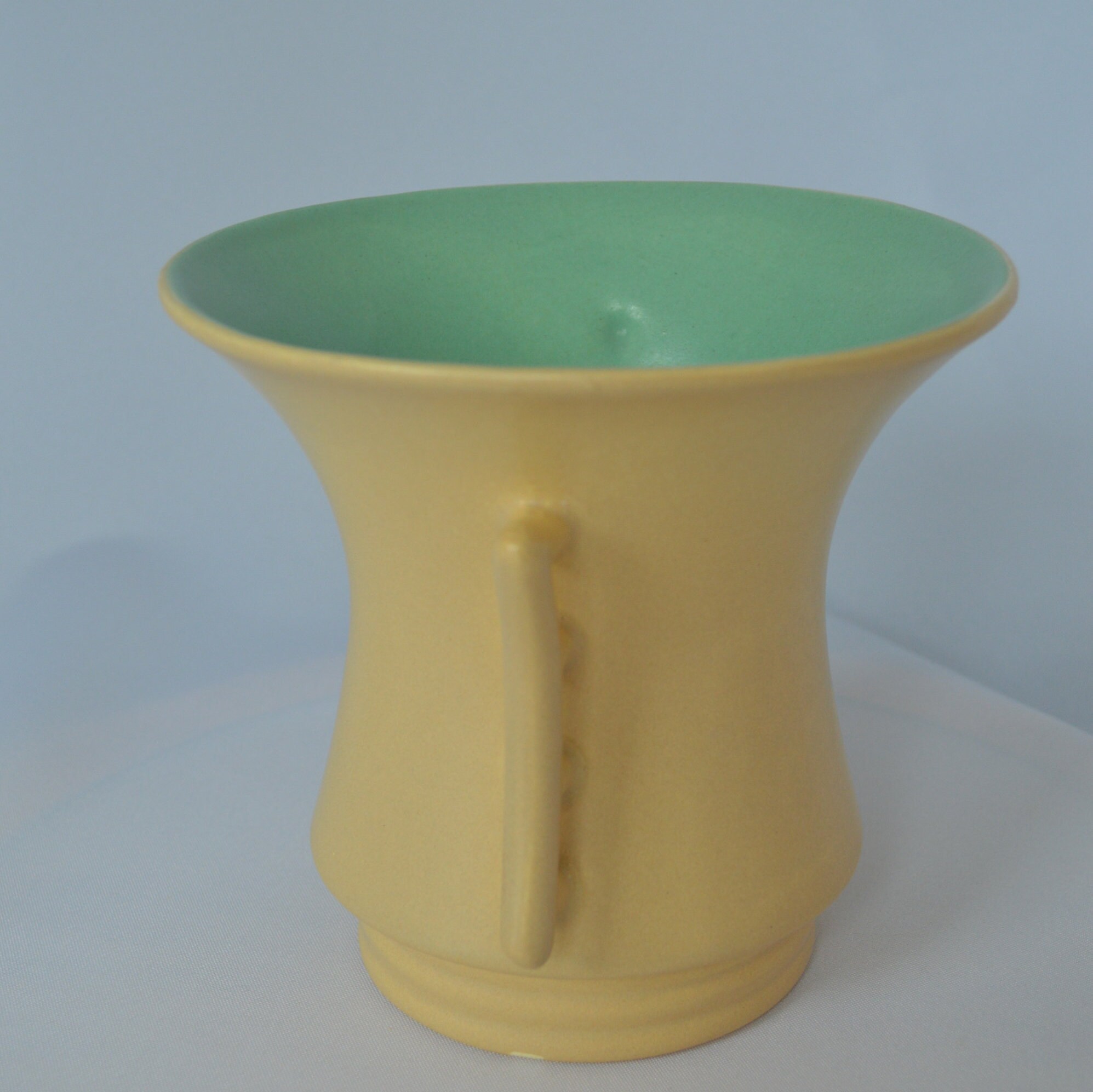 Art Deco Red Wing Rumrill Pottery Handled Vase 636 - Etsy