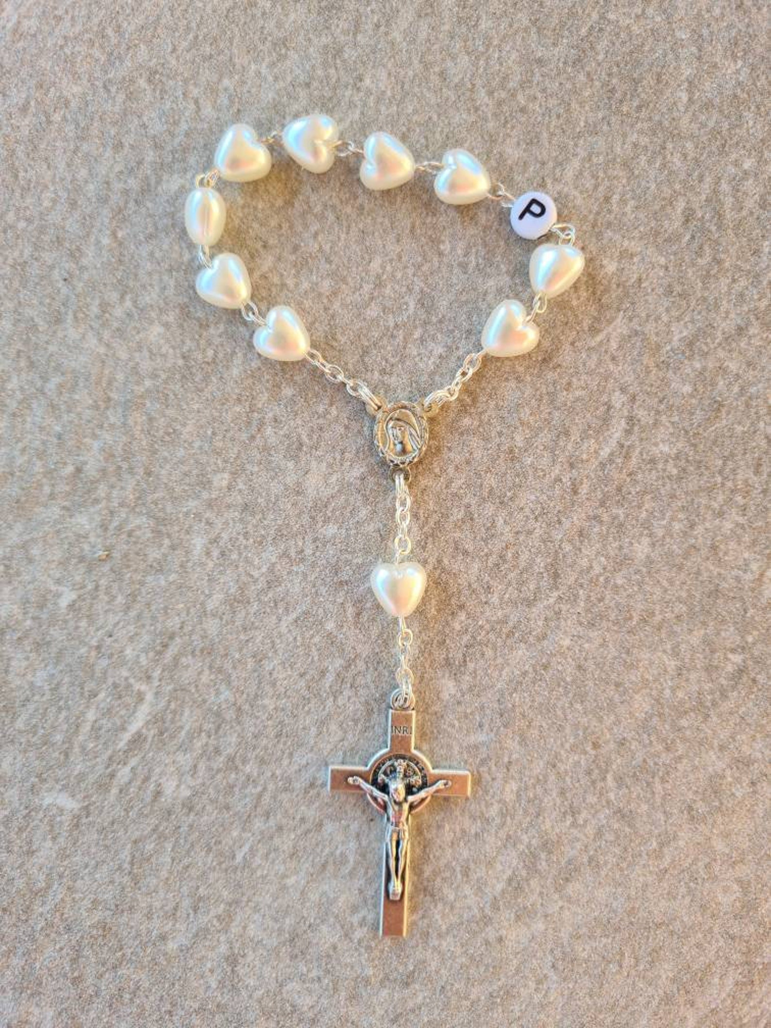 Car Rosary Personalized Rosario Auto Rosary Patron of Travel Car ...