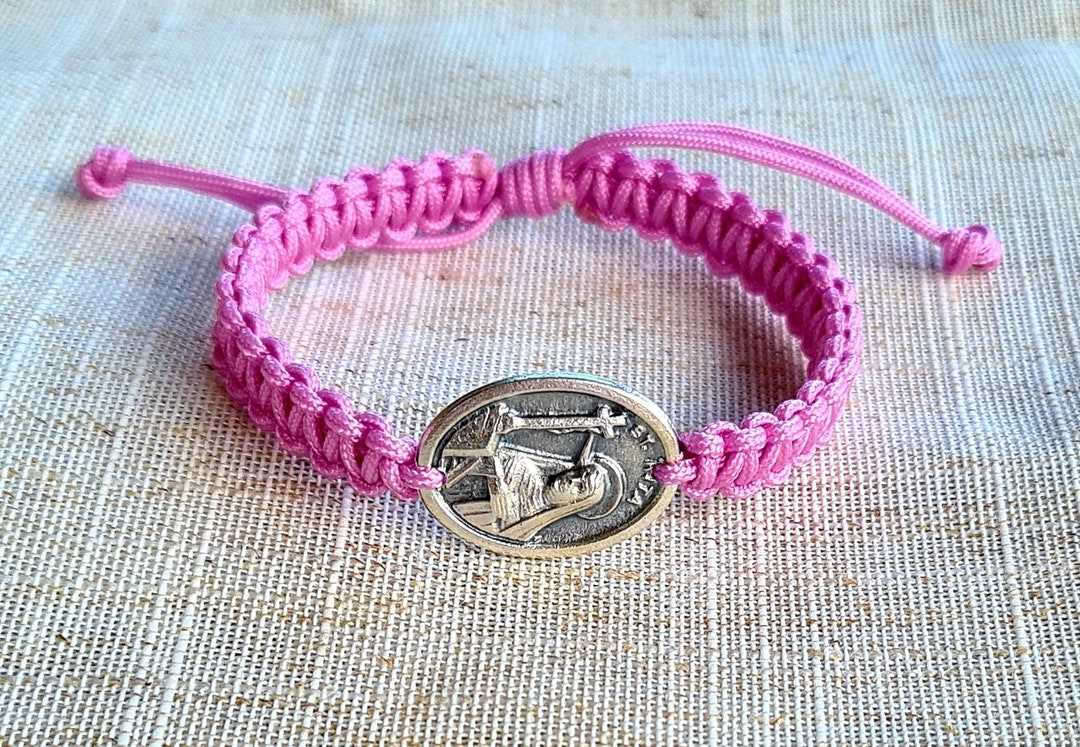 ST RITA MEDAL Bracelet, Handmade Bracelet, Catholic Gift, Gift for Mom ...