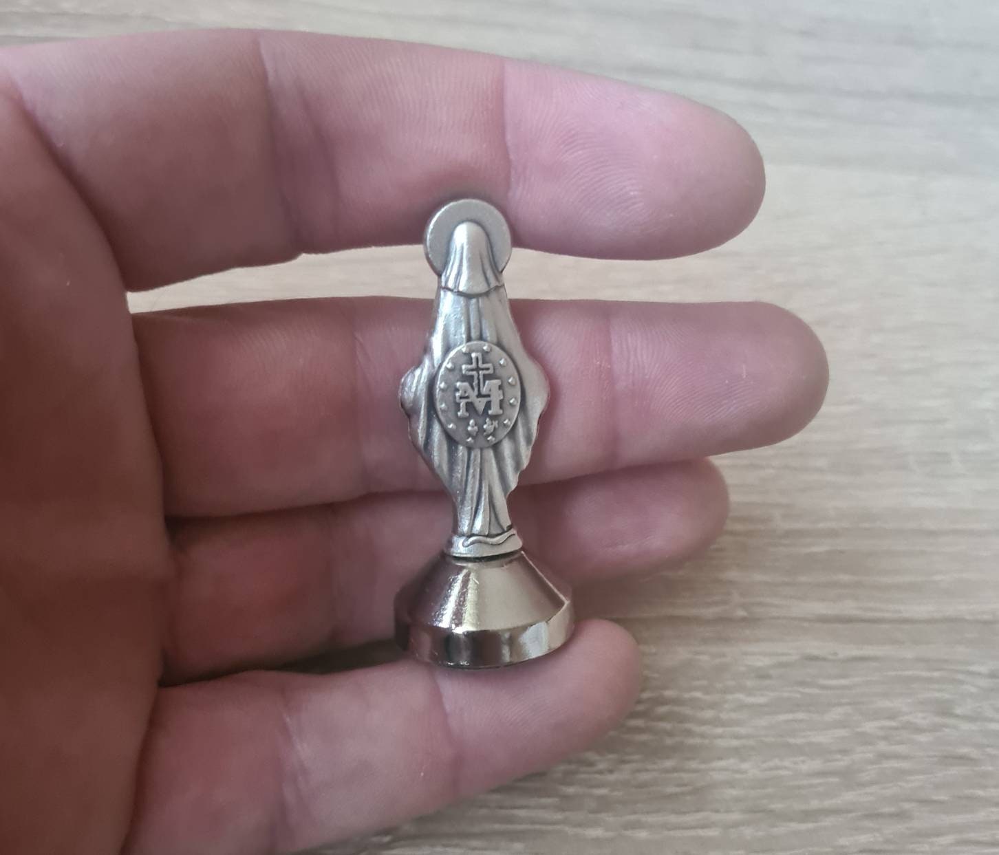 Miraculous Mary Mini Statue - Etsy