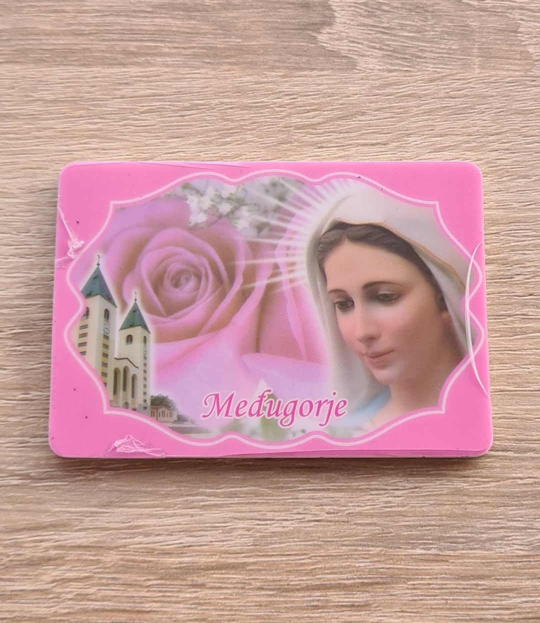 Catholic Magnet Mary Medjugorje 8×5.5 Cm Religious Magnet Home Decor ...