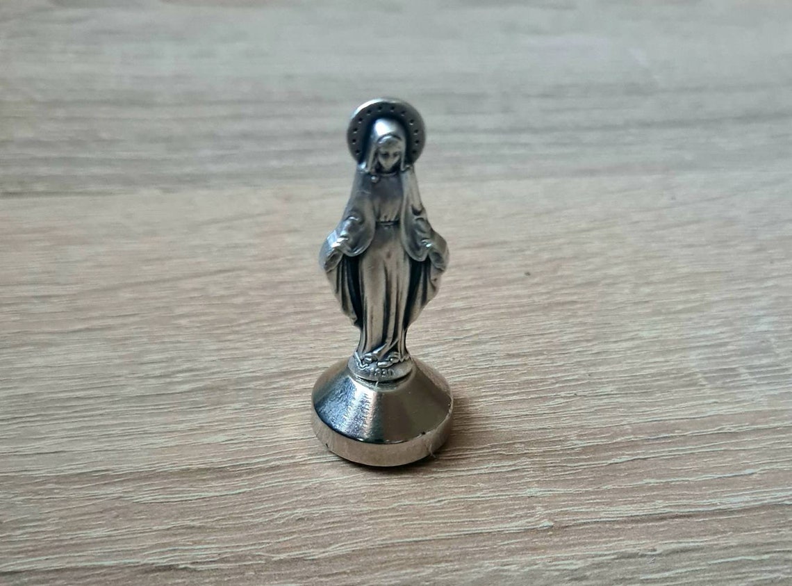 Miraculous Mary Mini Statue - Etsy