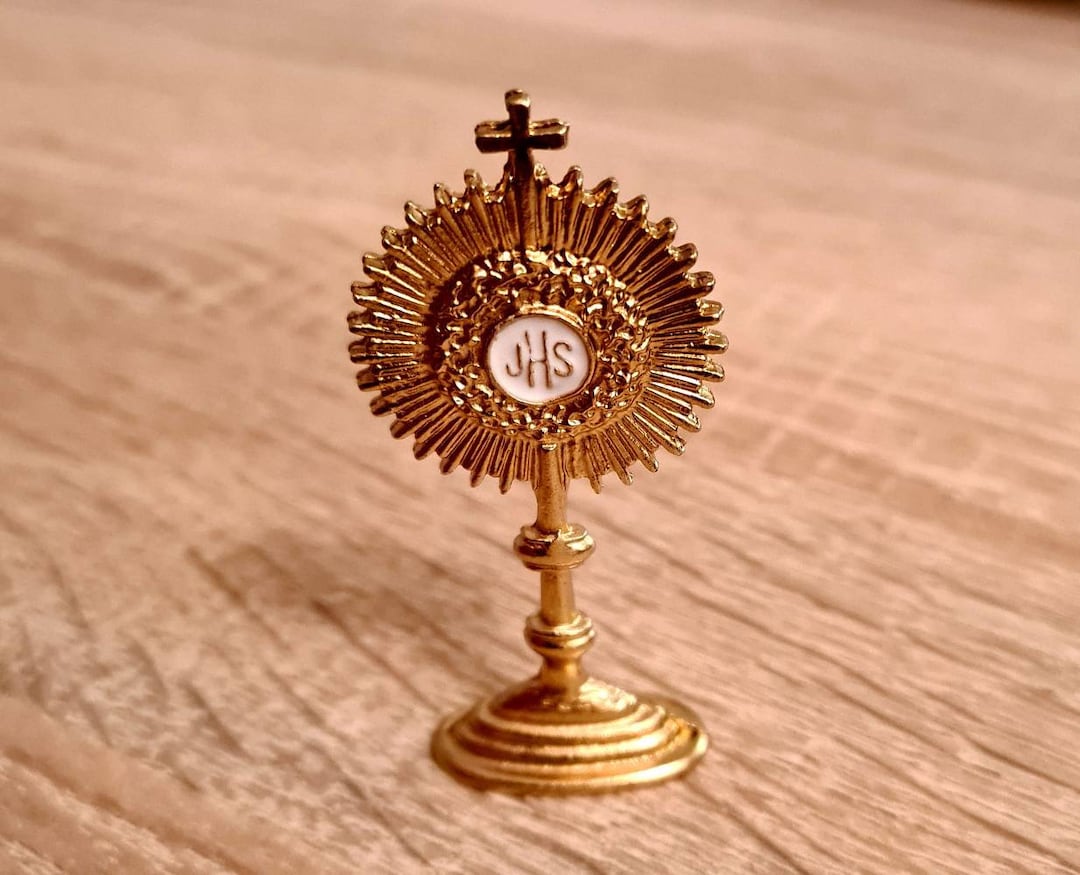 Monstrance Blessed Sacrament Euharostic Monstrance - Etsy