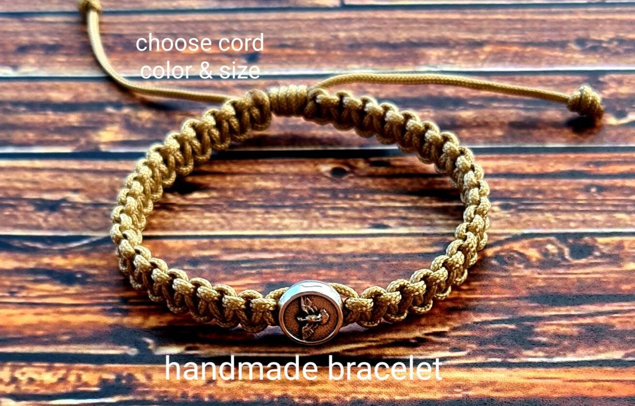 HOLY SPIRIT DOVE Bracelet Religious Bracelet Catholic | Etsy