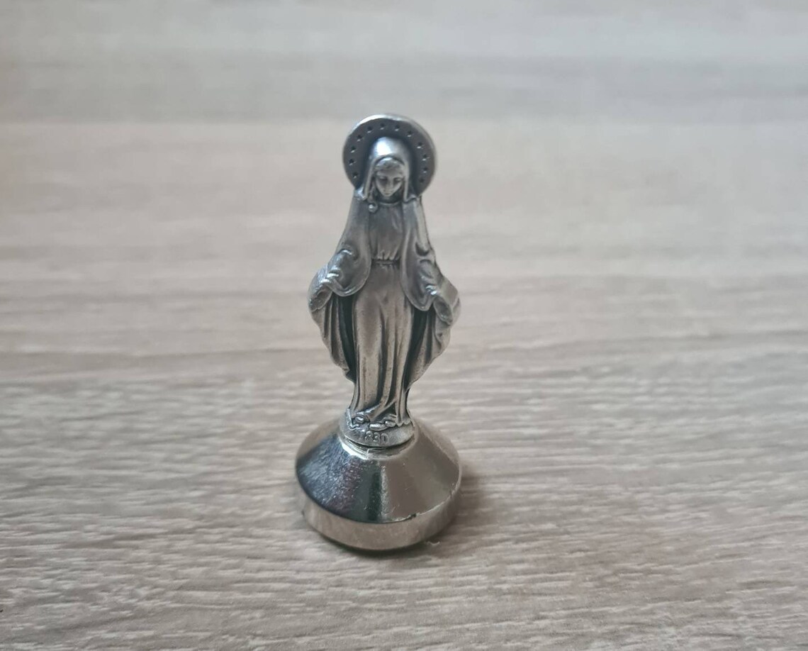 Miraculous Mary Mini Statue - Etsy