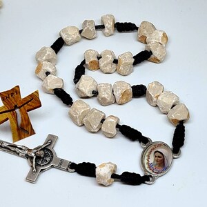 Peace Chaplet of Medjugorje Rosary With Stones Catholic | Etsy