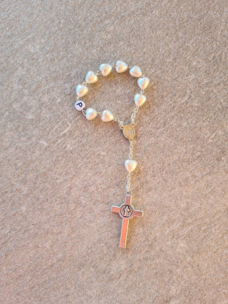 Car Rosary Personalized Rosario Auto Rosary Patron of Travel Car ...