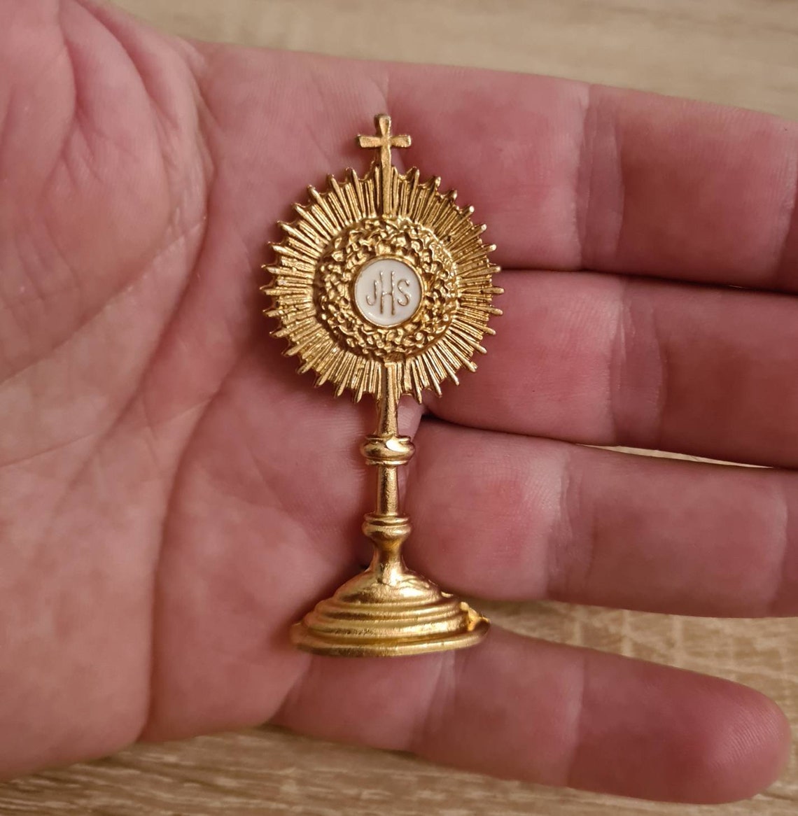 Monstrance Blessed Sacrament Euharostic Monstrance Catholic - Etsy