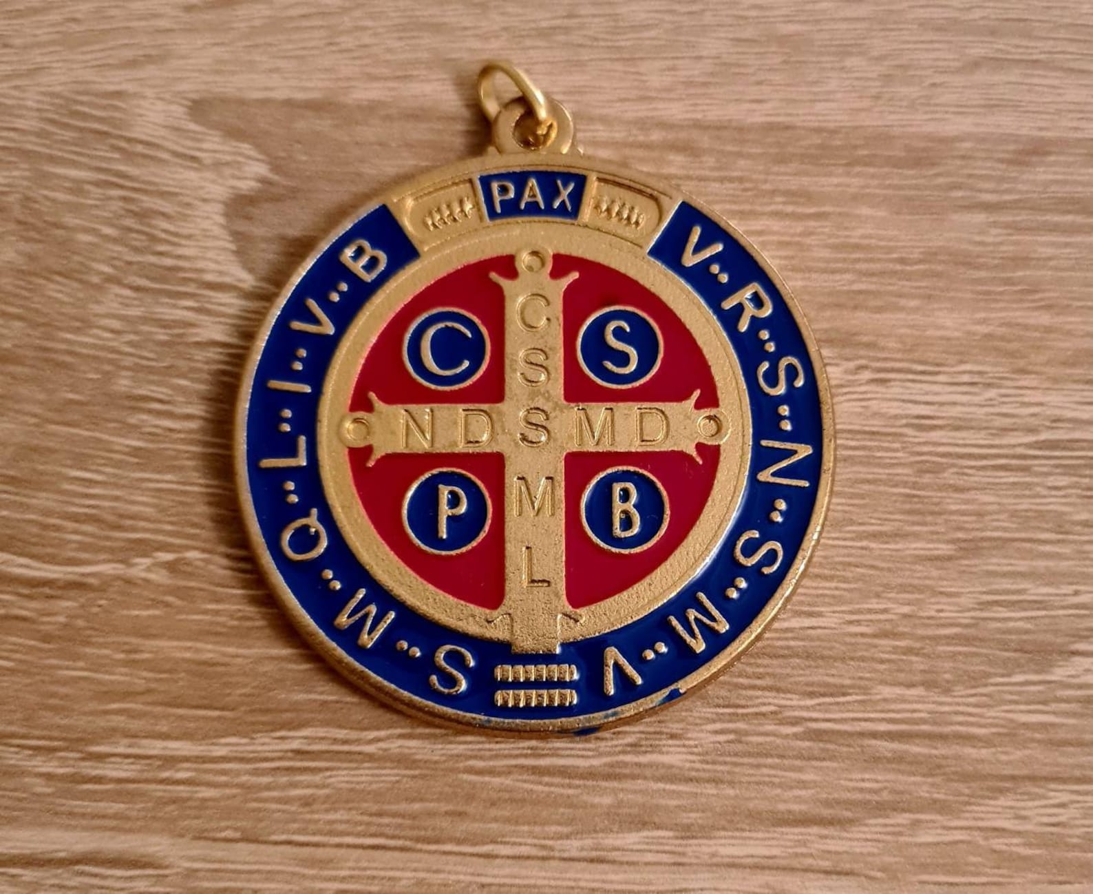 ST BENEDICT MEDAL Xl Medal 2 Inch San Benito Medal Gold - Etsy