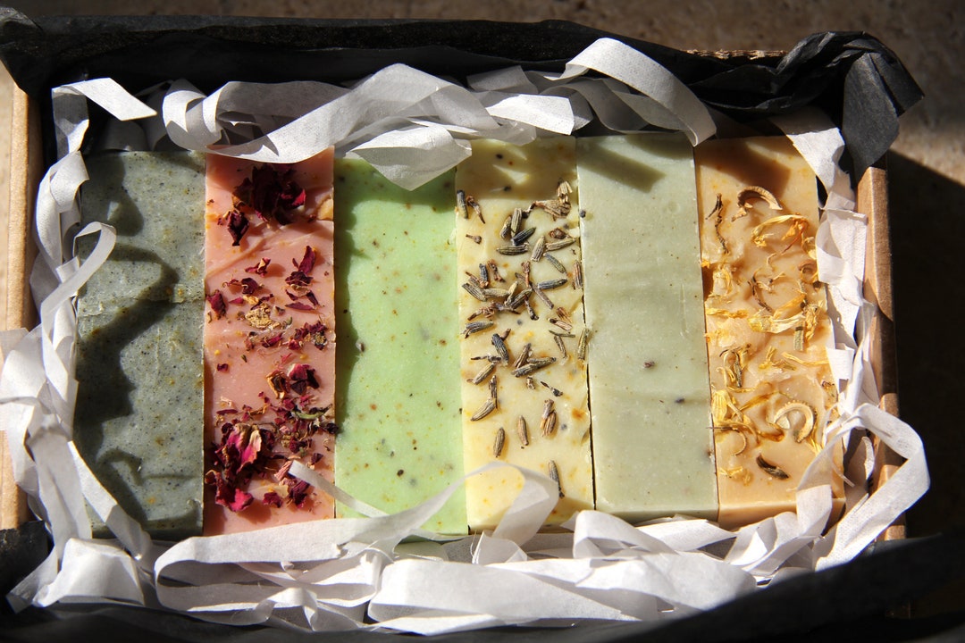 GIFT SET 6 Artisan Soaps - Etsy UK