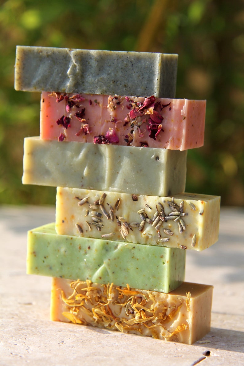 GIFT SET 6 Artisan Soaps - Etsy UK