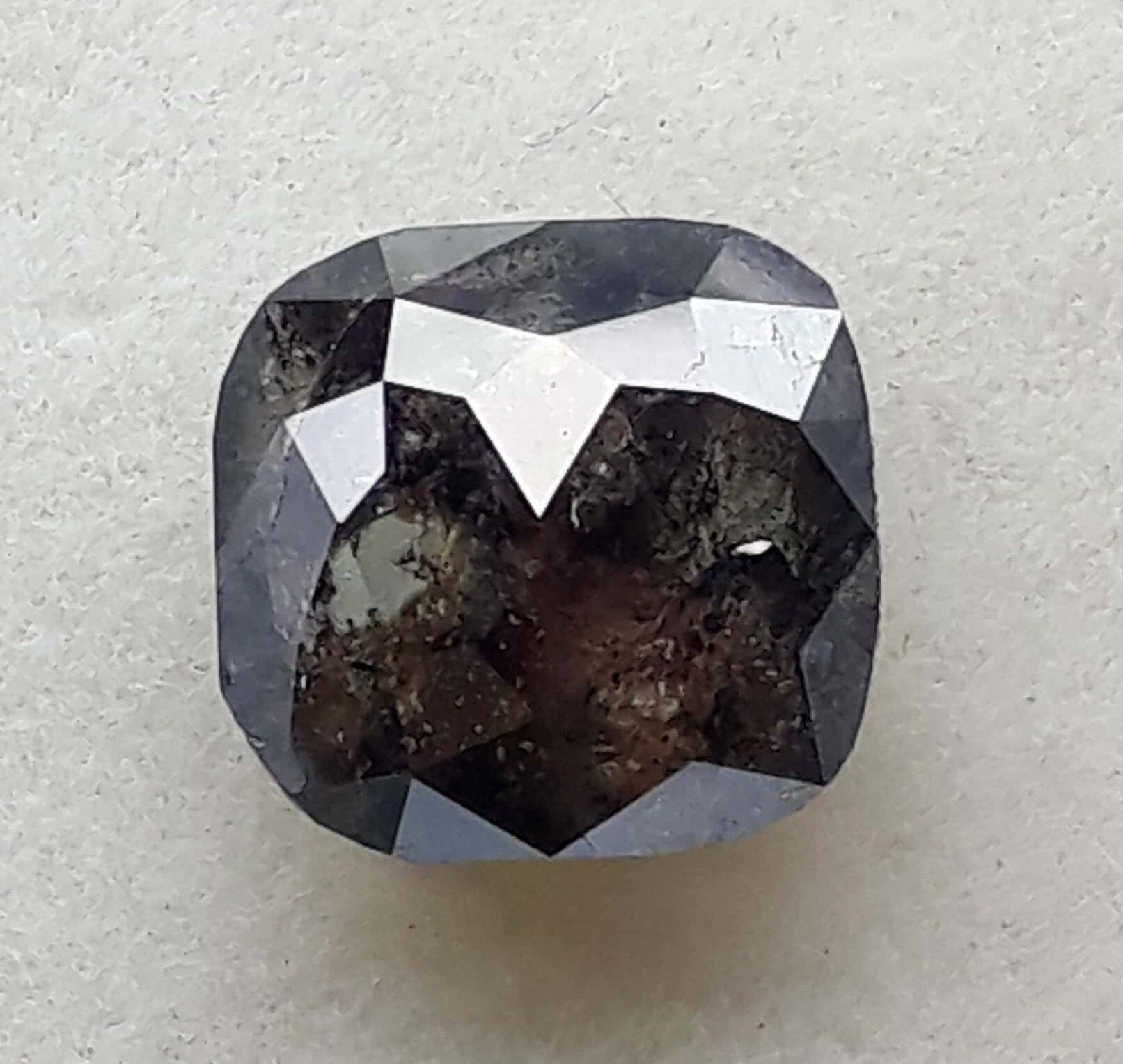 2.54 Ct / 1 Pcs Natural Big Size Fancy Brown Color Cushion - Etsy UK