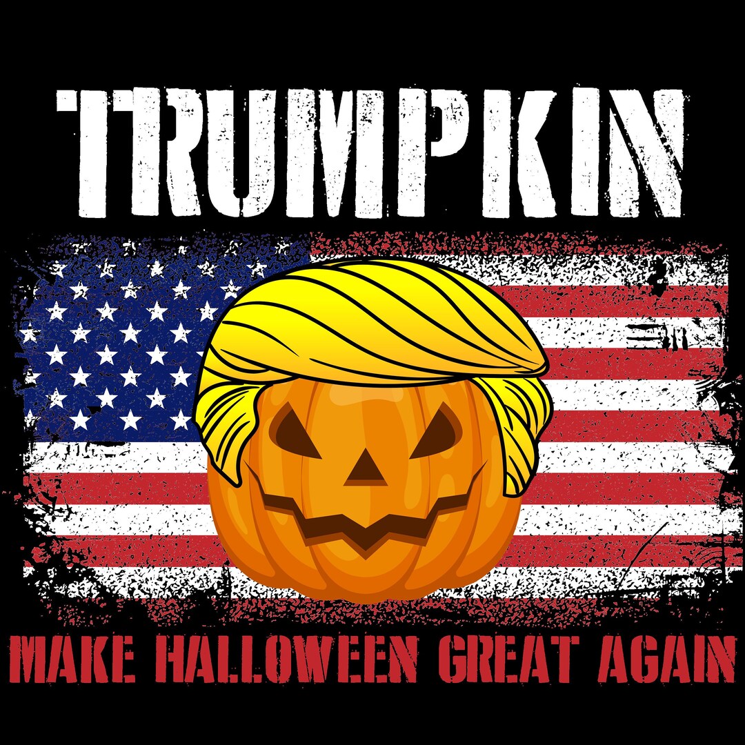 Trumpkin - Halloween Trump - Pumpkin Trump - Funny Trump - High ...