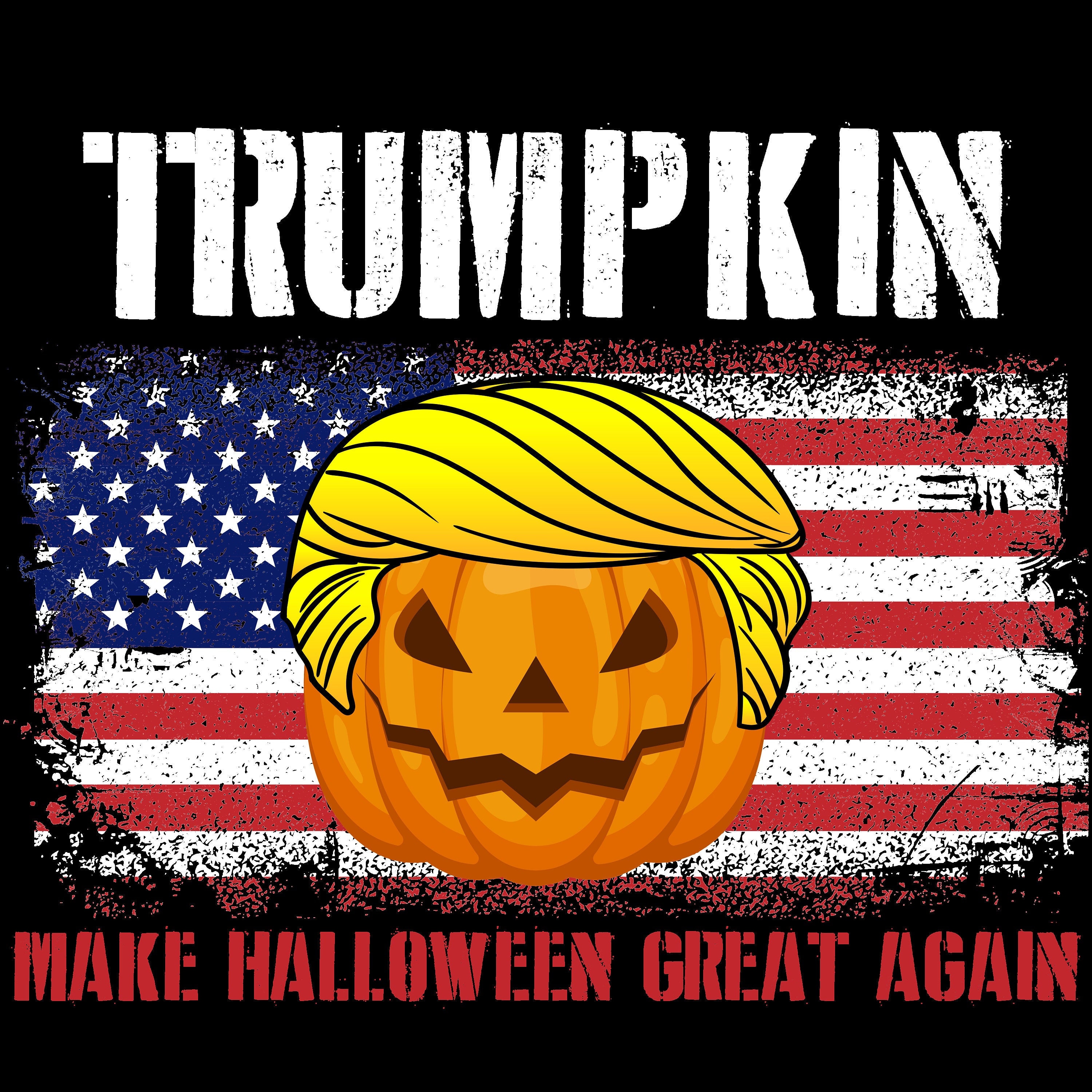 Trumpkin - Halloween Trump - Pumpkin Trump - Funny Trump - High ...