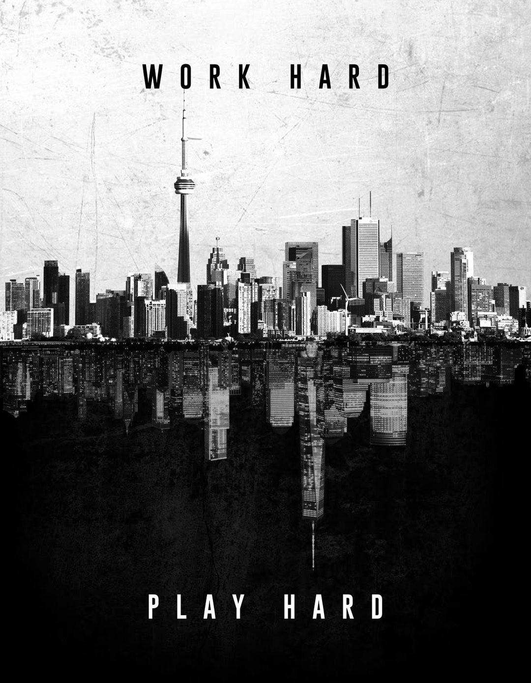Work Hard Play Hard WHPH Motivational Digital Poster - Etsy