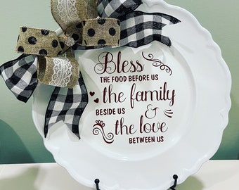 Blessing Plate - Etsy