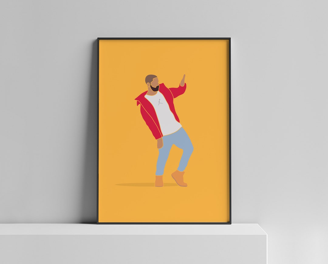 Drake Poster.minimal Poster. Wall Art, Printable and Available for ...