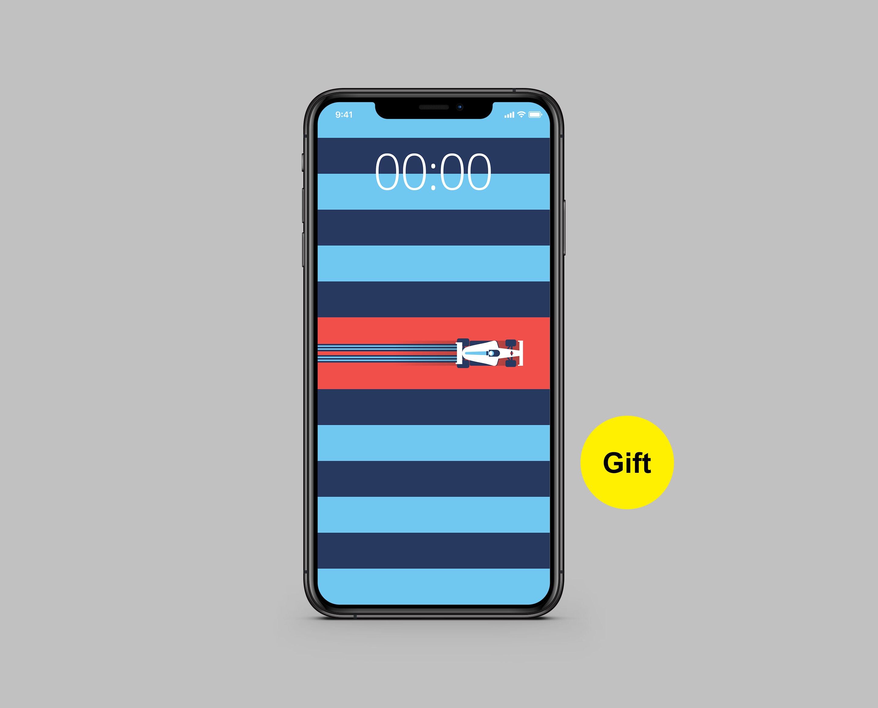 F1 Martini Racing Colours Poster, Wall Art, Printable and Available for ...