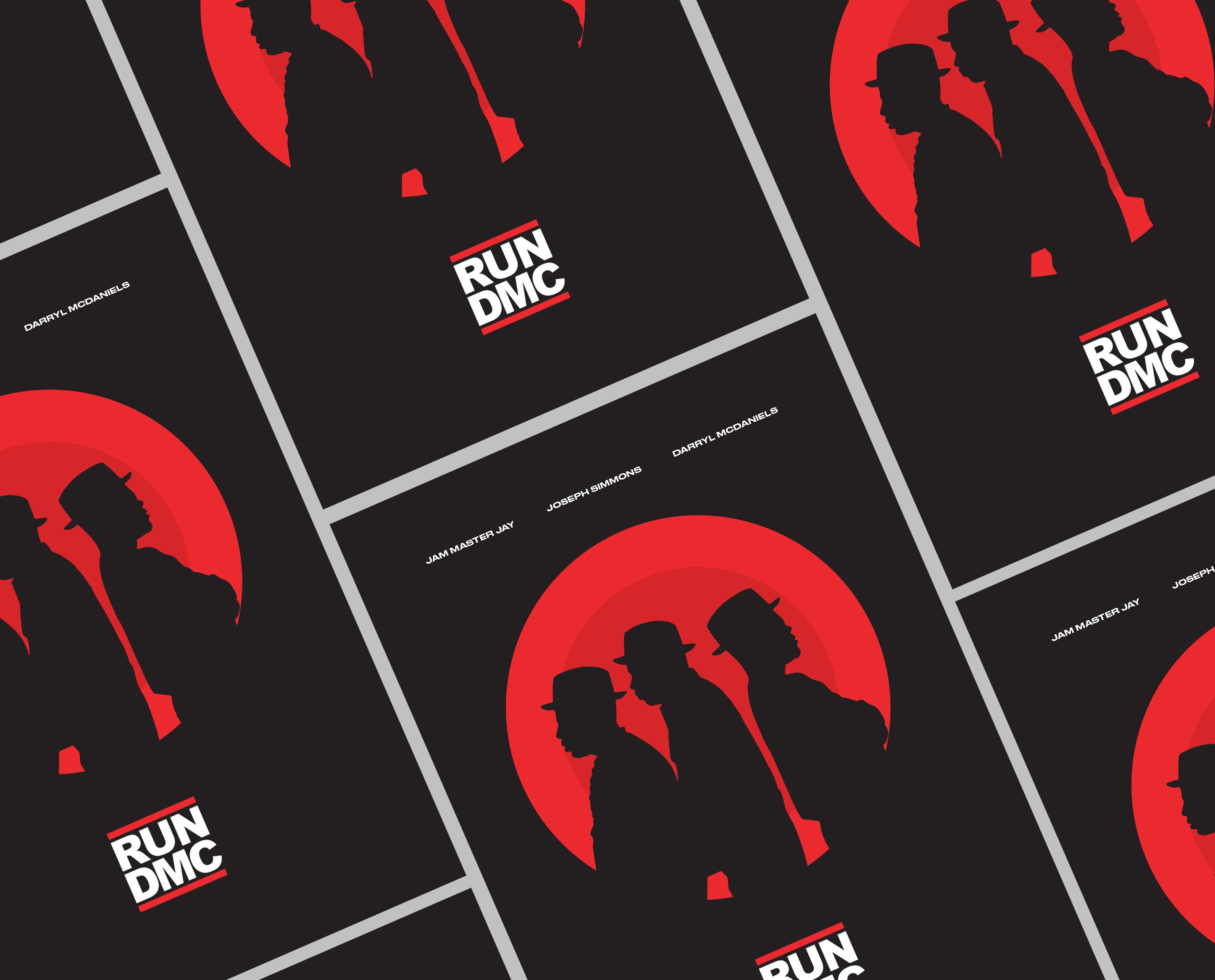 RUN DMC Poster, Wall Art, Printable and Available for Instant Download ...