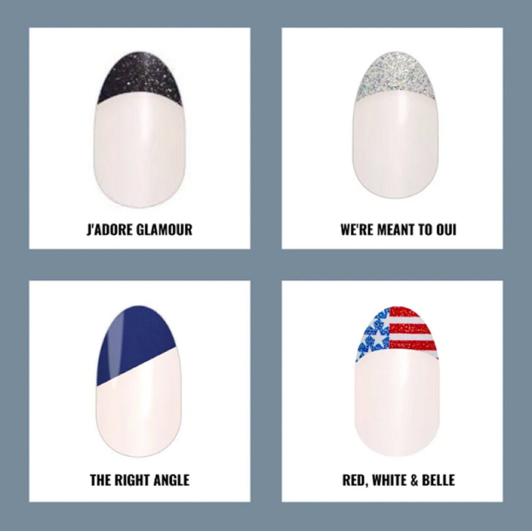 Color Street RETIRED French Nail Strips 100% Real Nail Polish Made in ...