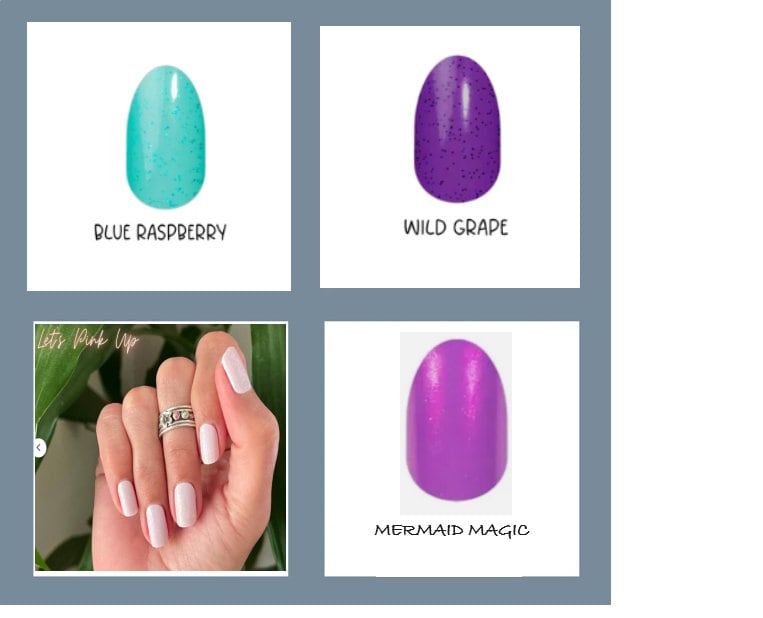 Color Street RETIRED GLITTER Nail Strips * 100% Real Nail Polish * Made ...