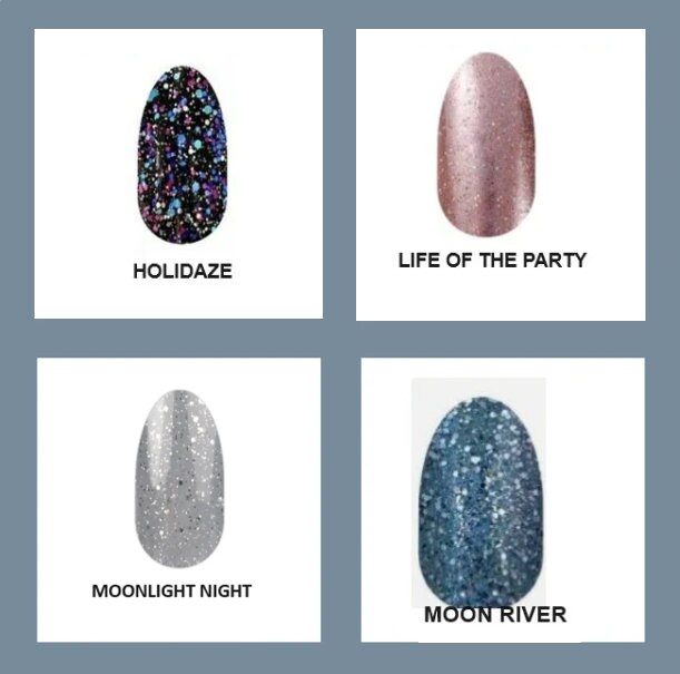 Color Street RETIRED GLITTER Nail Strips * 100% Real Nail Polish * Made ...