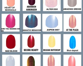 Color Street Jelly Sets 100% Real Nail Polish Made in the USA Manicure ...