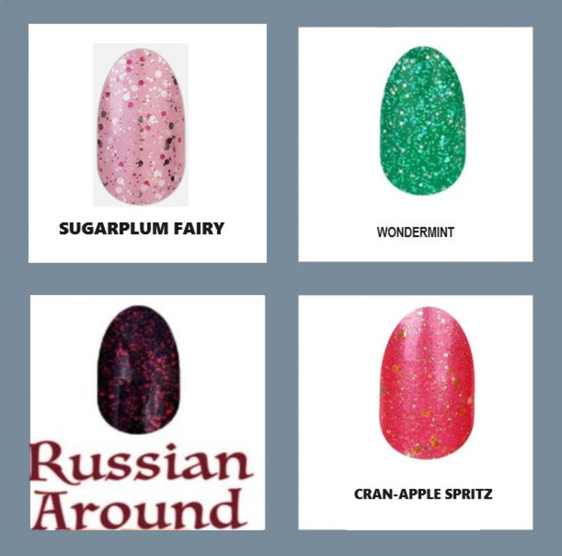 Color Street Glitters 100% Real Nail Polish Made in the USA Tons of ...