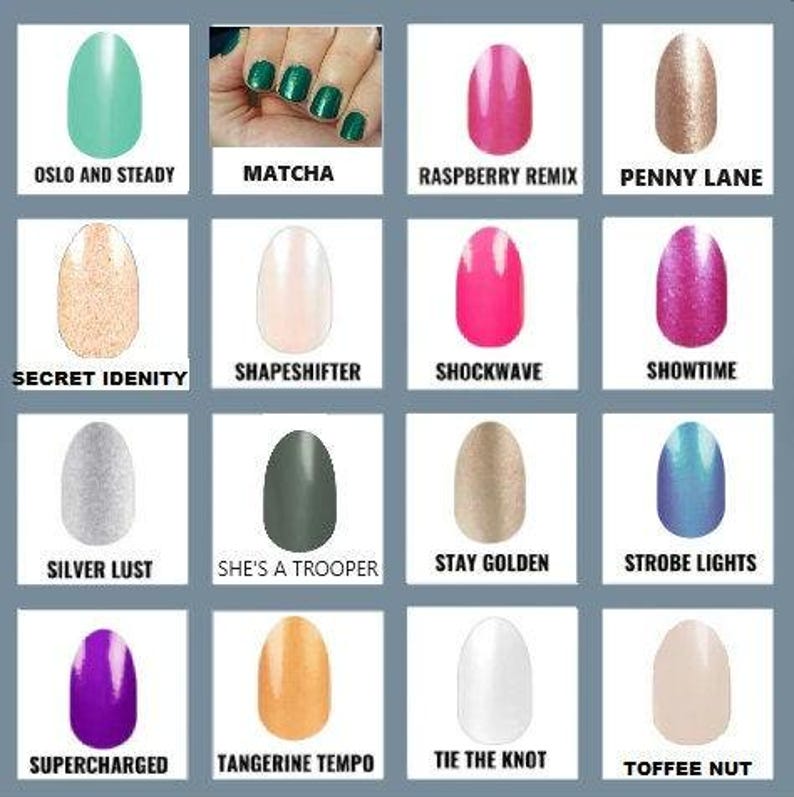 Color Street RETIRED Nail Strips Various * 100% Real Nail Polish * Made ...