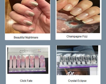 Color Street Glitters 100% Real Nail Polish Made in the USA Tons of ...