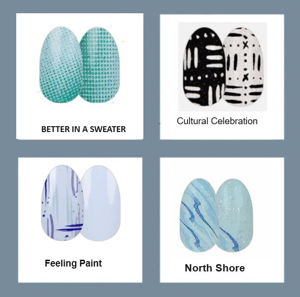 Color Street RETIRED Designs & Hostess Nail Strips * 100% Real Nail ...