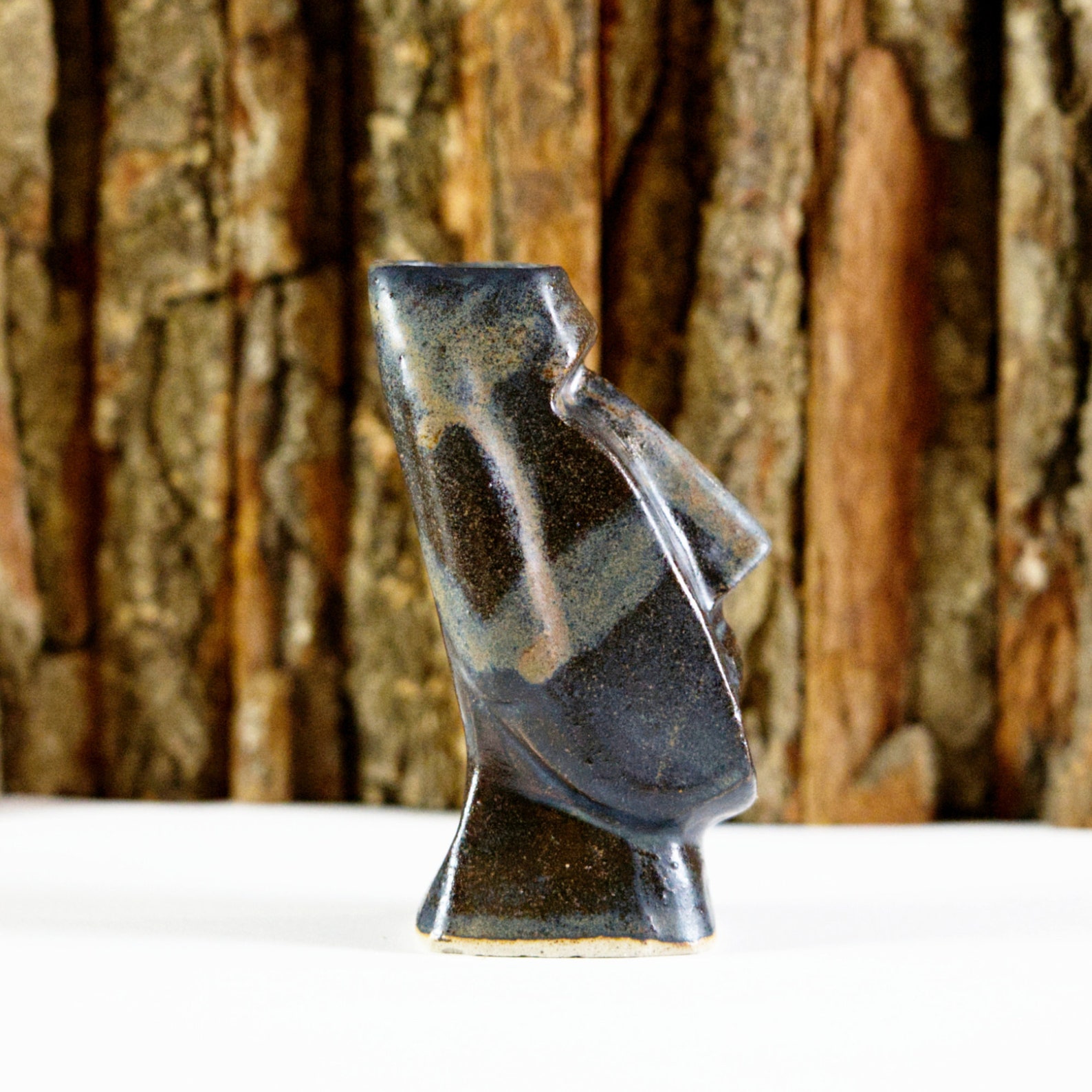 Moai Coal Tiki Mug / Tiki Mug / Unique Handmade Ceramic Mug / - Etsy