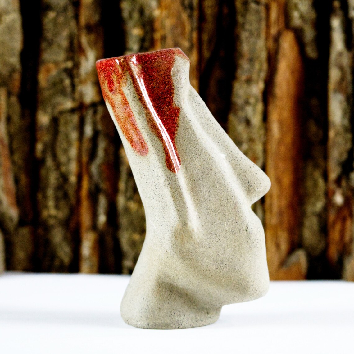 Moai Stone Lava Tiki Mug / Tiki Mug / Unique Handmade Ceramic - Etsy