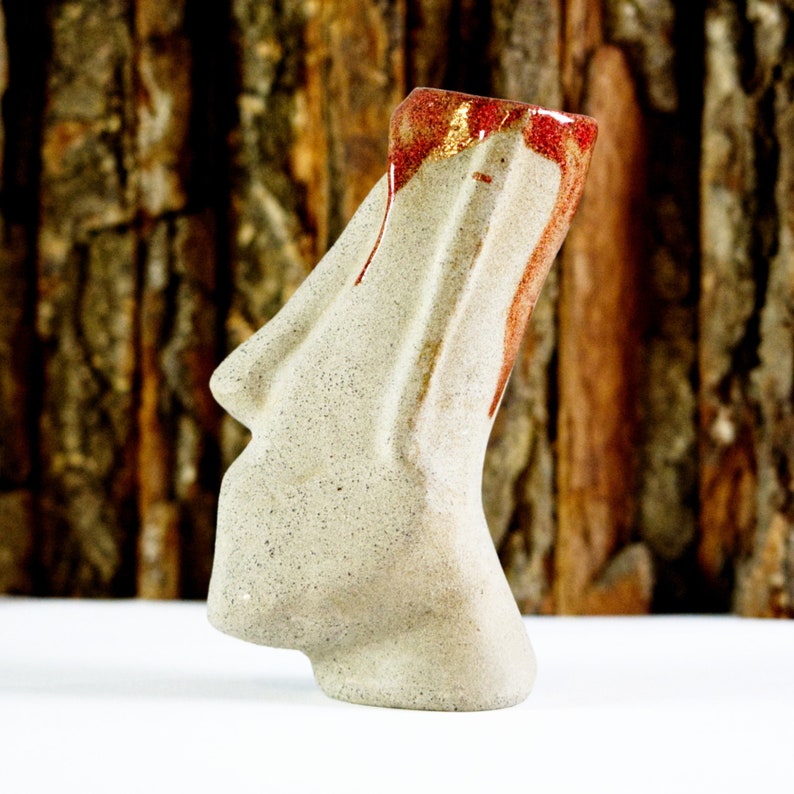 Moai Stone Lava Tiki Mug / Tiki Mug / Unique Handmade Ceramic - Etsy