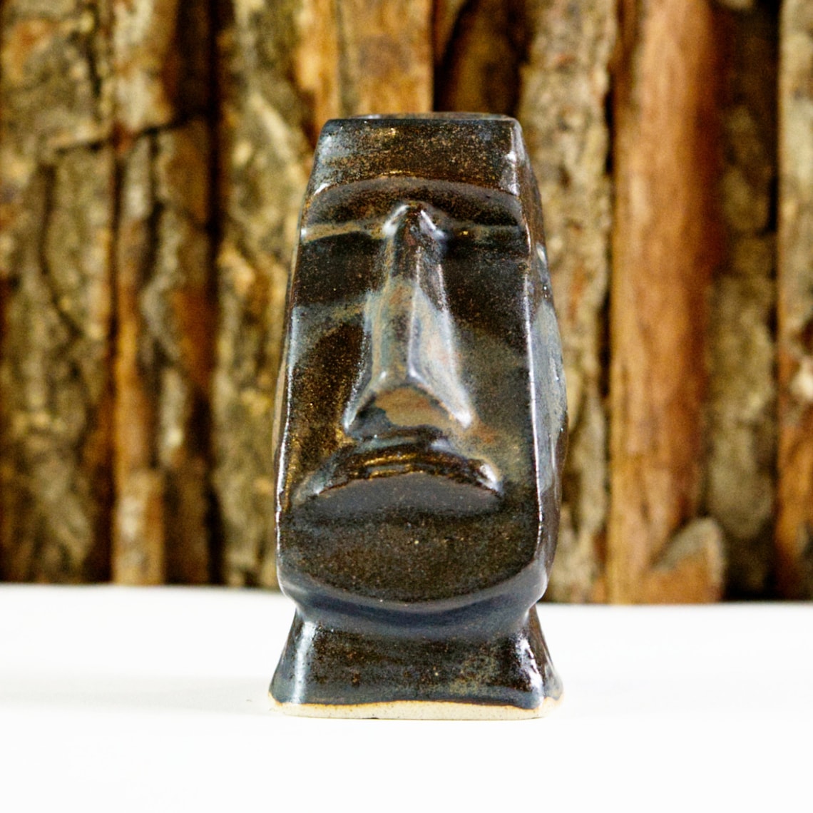 Moai Coal Tiki Mug / Tiki Mug / Unique Handmade Ceramic Mug / - Etsy