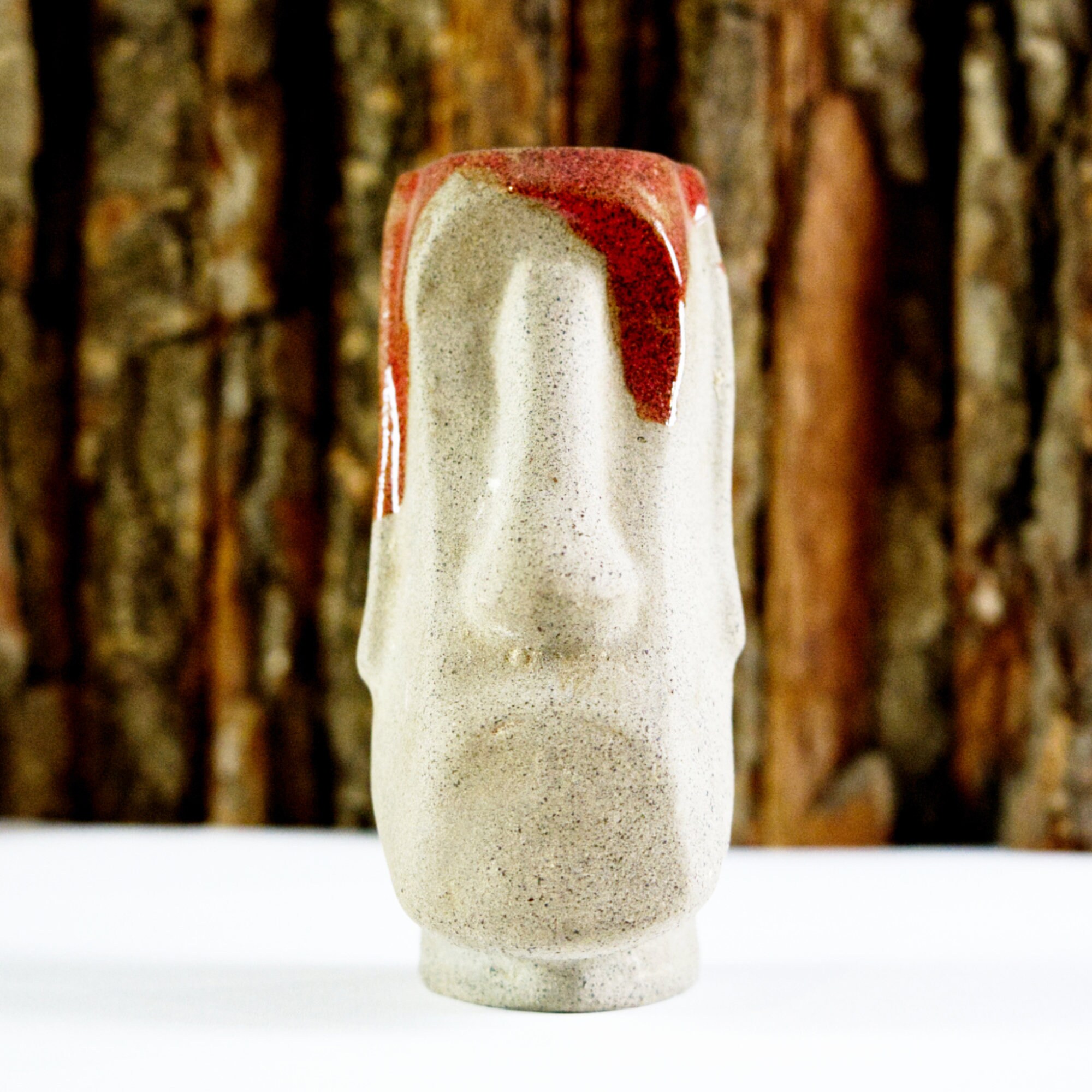 Moai Stone Lava Tiki Mug / Tiki Mug / Unique Handmade Ceramic - Etsy