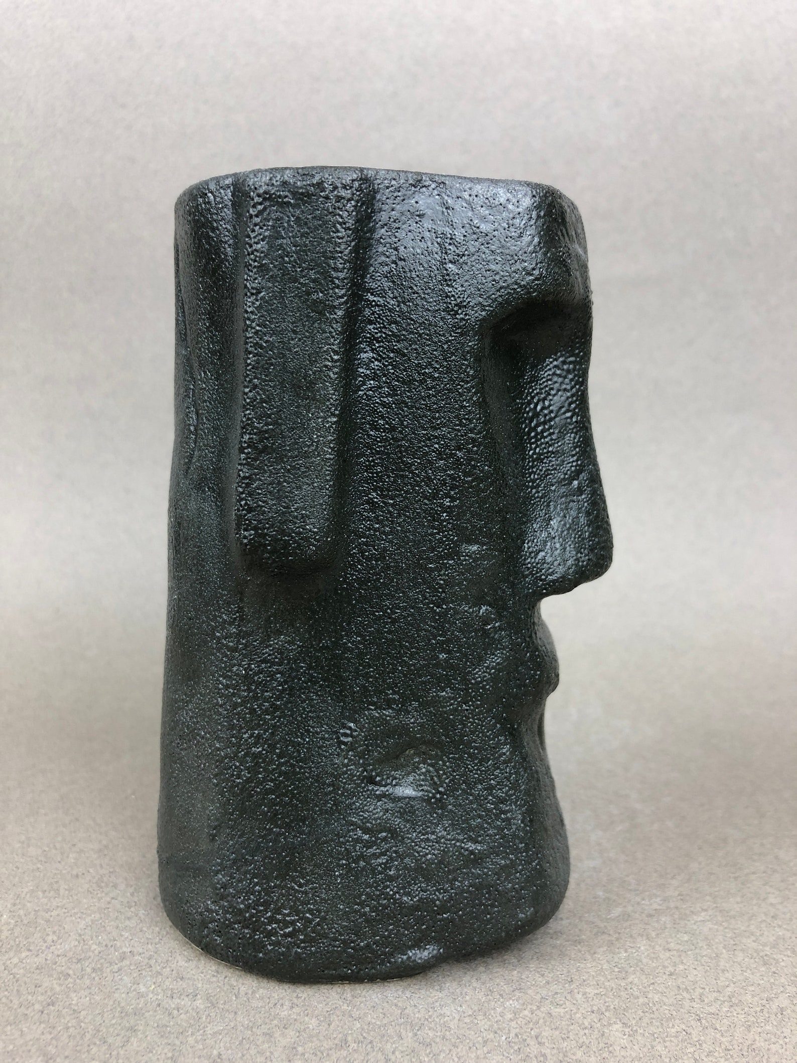 Moai Volcano TIKI Mug TIKI decor ceramic mug tiki vessel | Etsy