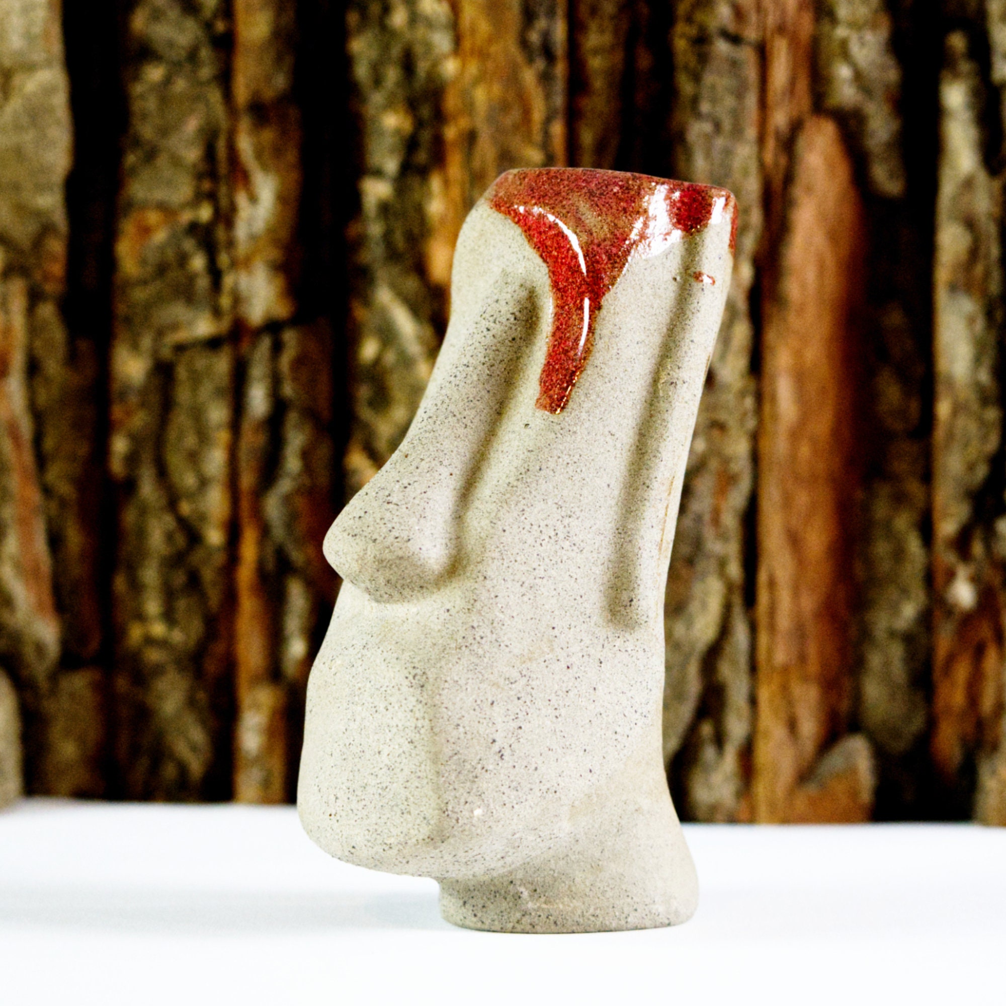 Moai Stone Lava Tiki Mug / Tiki Mug / Unique Handmade Ceramic - Etsy