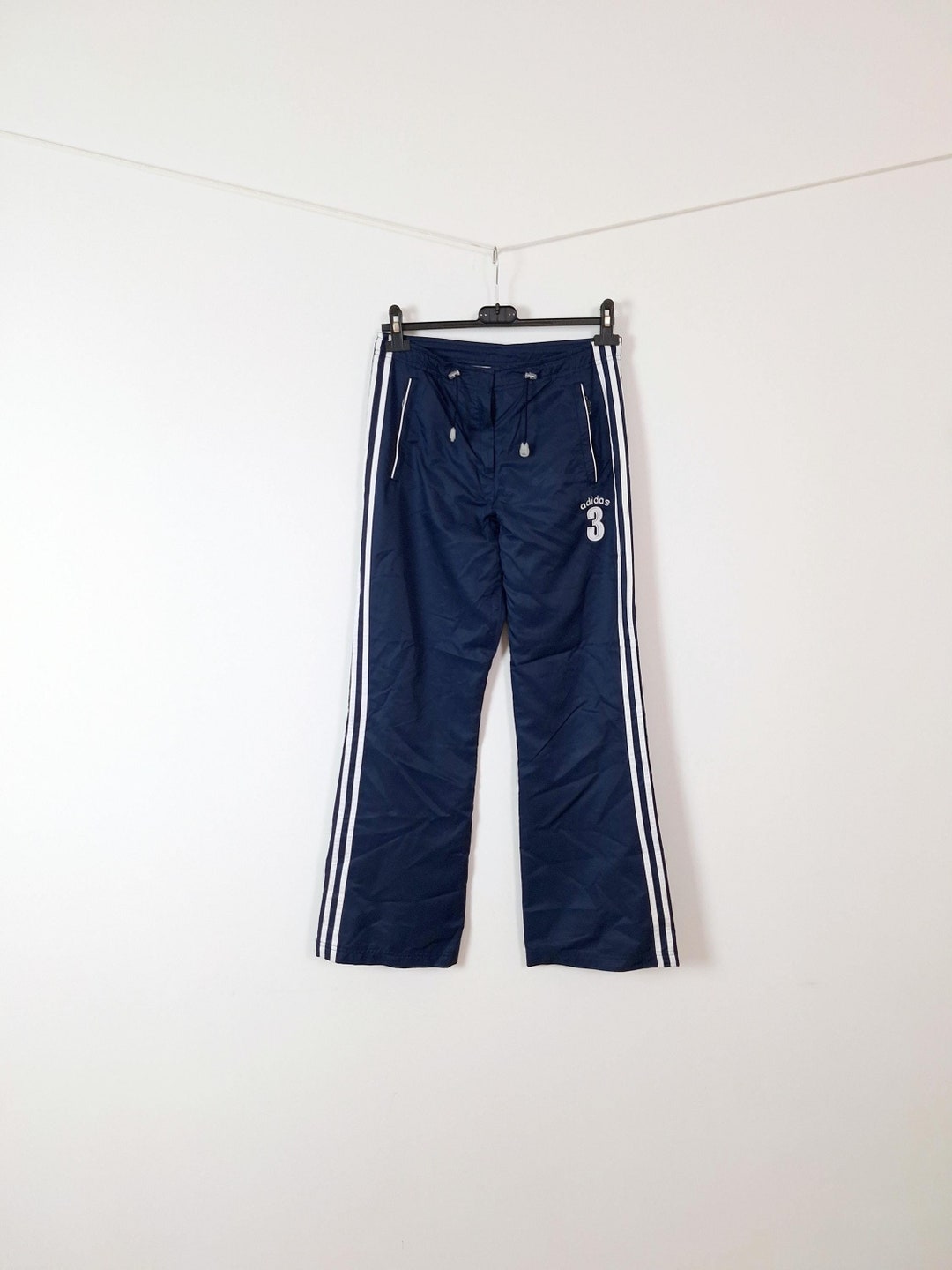 Adidas Vintage Blue Pants, Stylish and Comfortable Tracksuits, Retro ...