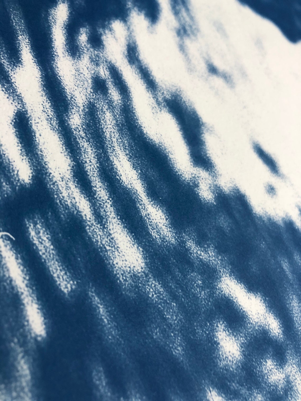 Large Format Cyanotype - the Edge - the Dive - the Plunge - Etsy