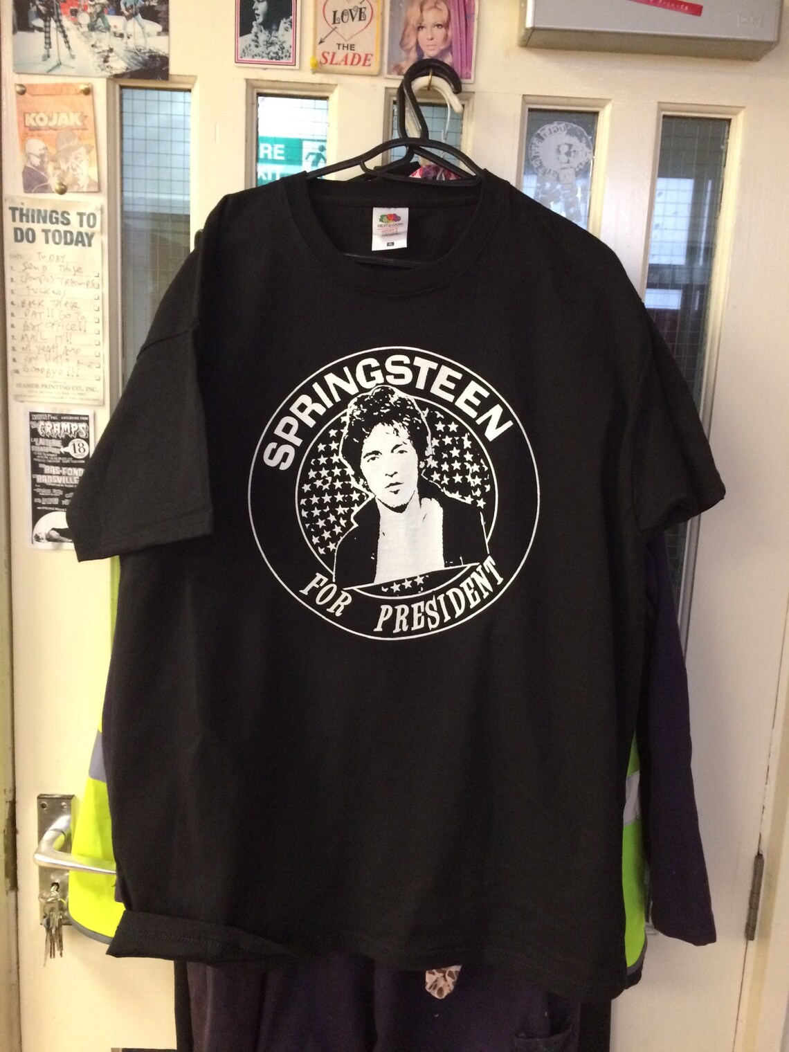 Bruce Springsteen : Springsteen for President Hand Screen | Etsy