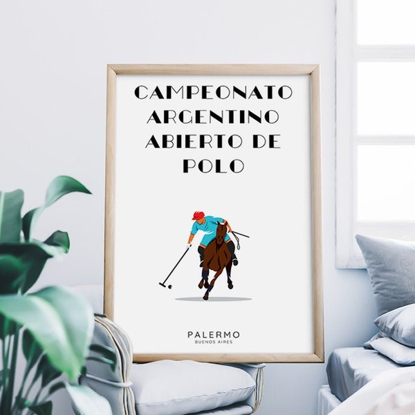 Polo Travel Poster - Etsy