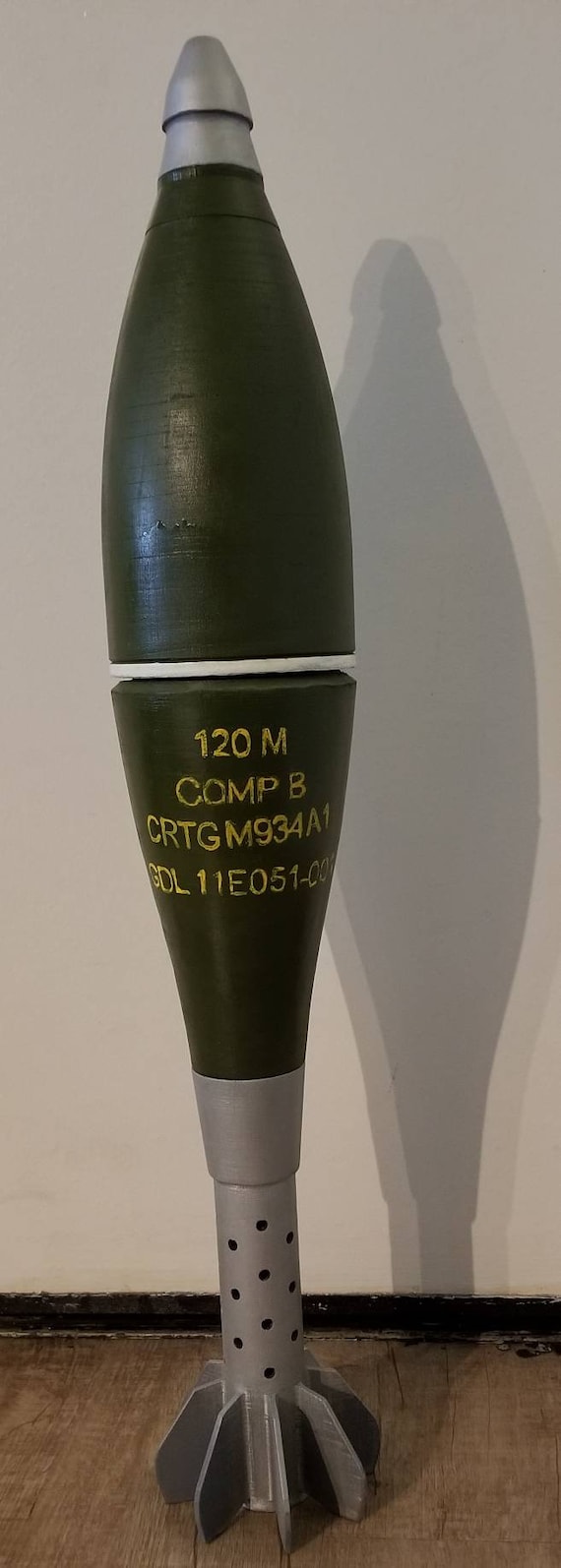 120mm Mortar Shell