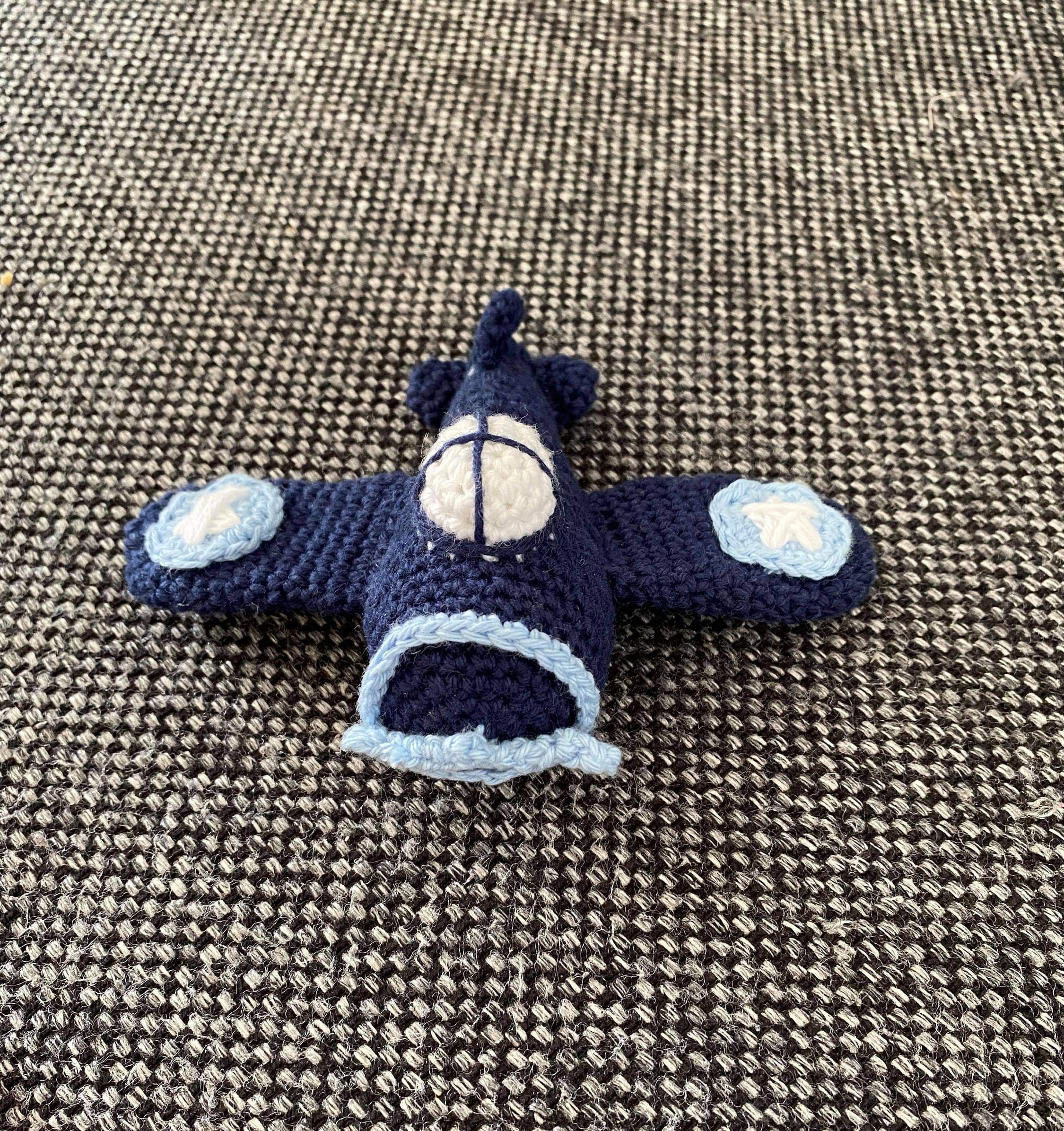 Airplane Crochet Pattern DK & ENG - Etsy Denmark