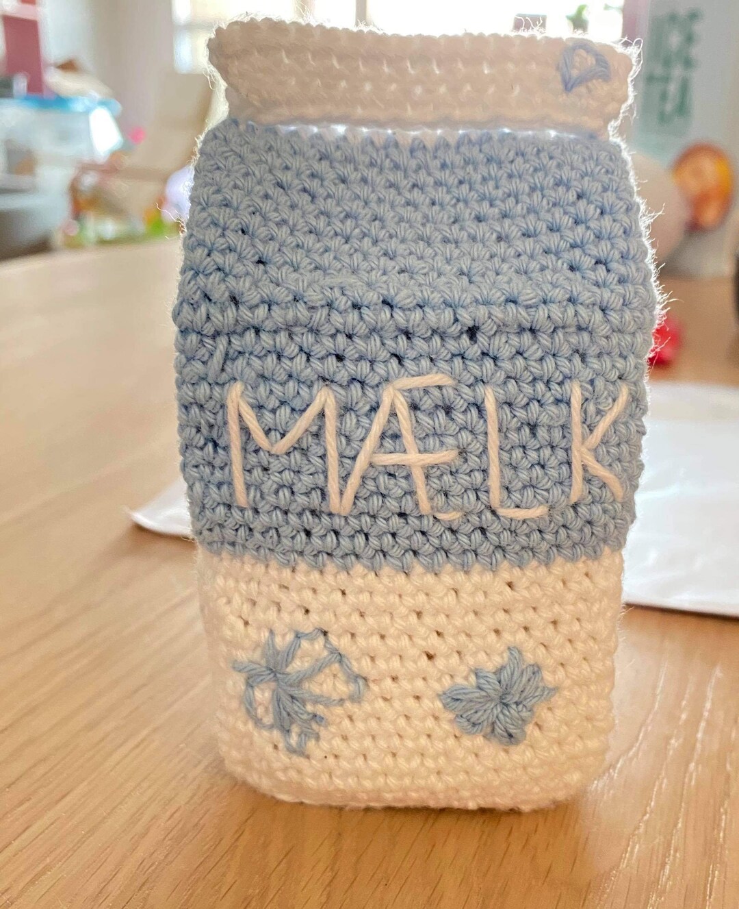 Milk Carton Crochet Pattern - Etsy