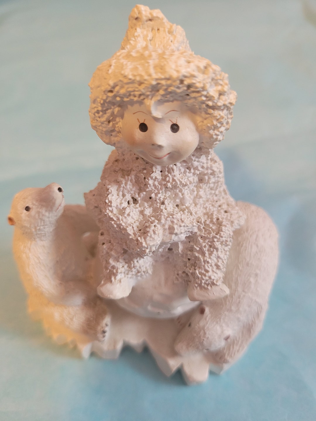 Snow Buddy on Snowball (all White), Vintage Collectible, 1994 Avery ...