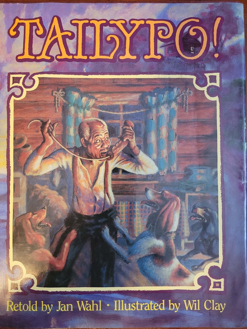 Tailypo! Retold by Jan Wahl, Illustrated by Wil Clay, 1st Edition - Etsy