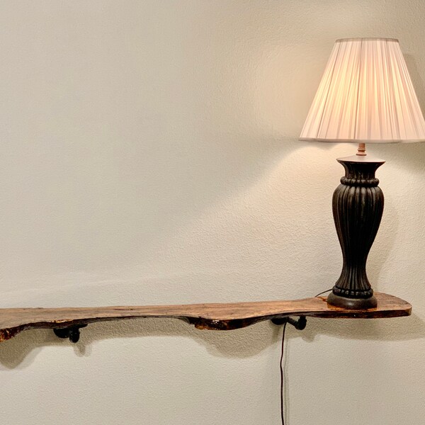 48" Live Edge Shelf - Etsy