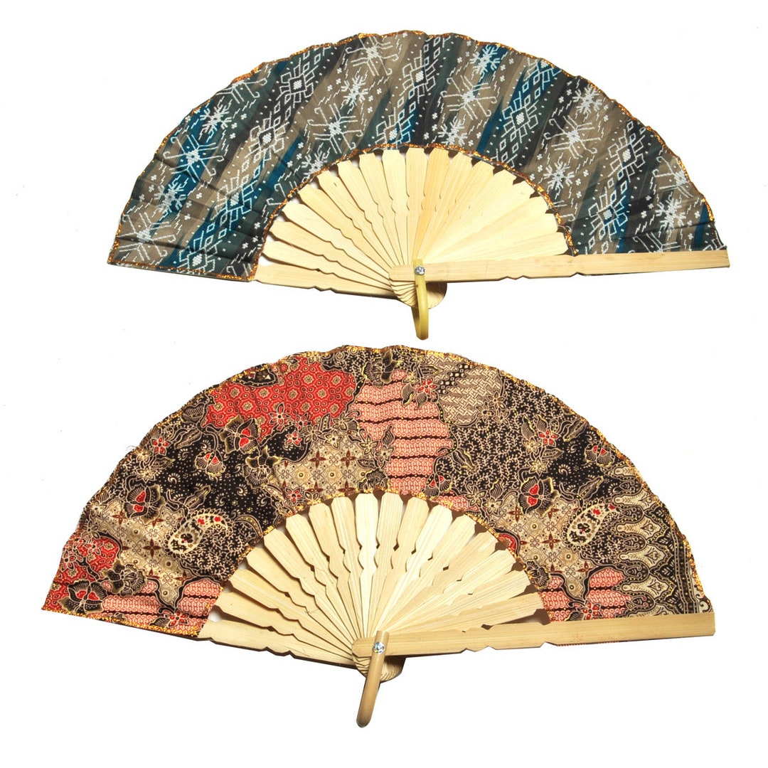Batik Fan - Etsy